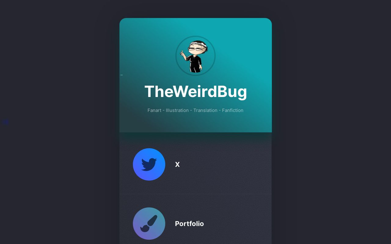 TheWeirdBug: Fanart - Illustration - Translation - Fanfiction